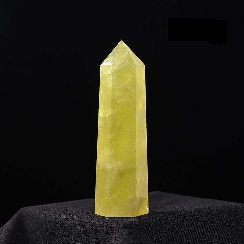 Yellow quartz - crystal - crystalmotif